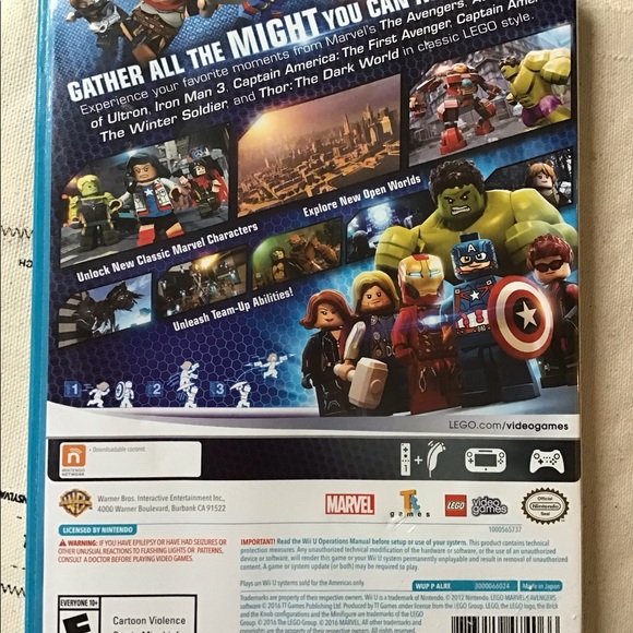 Nintendo | Video Games & Consoles | Wii U Lego Marvel Avengers | Poshmark